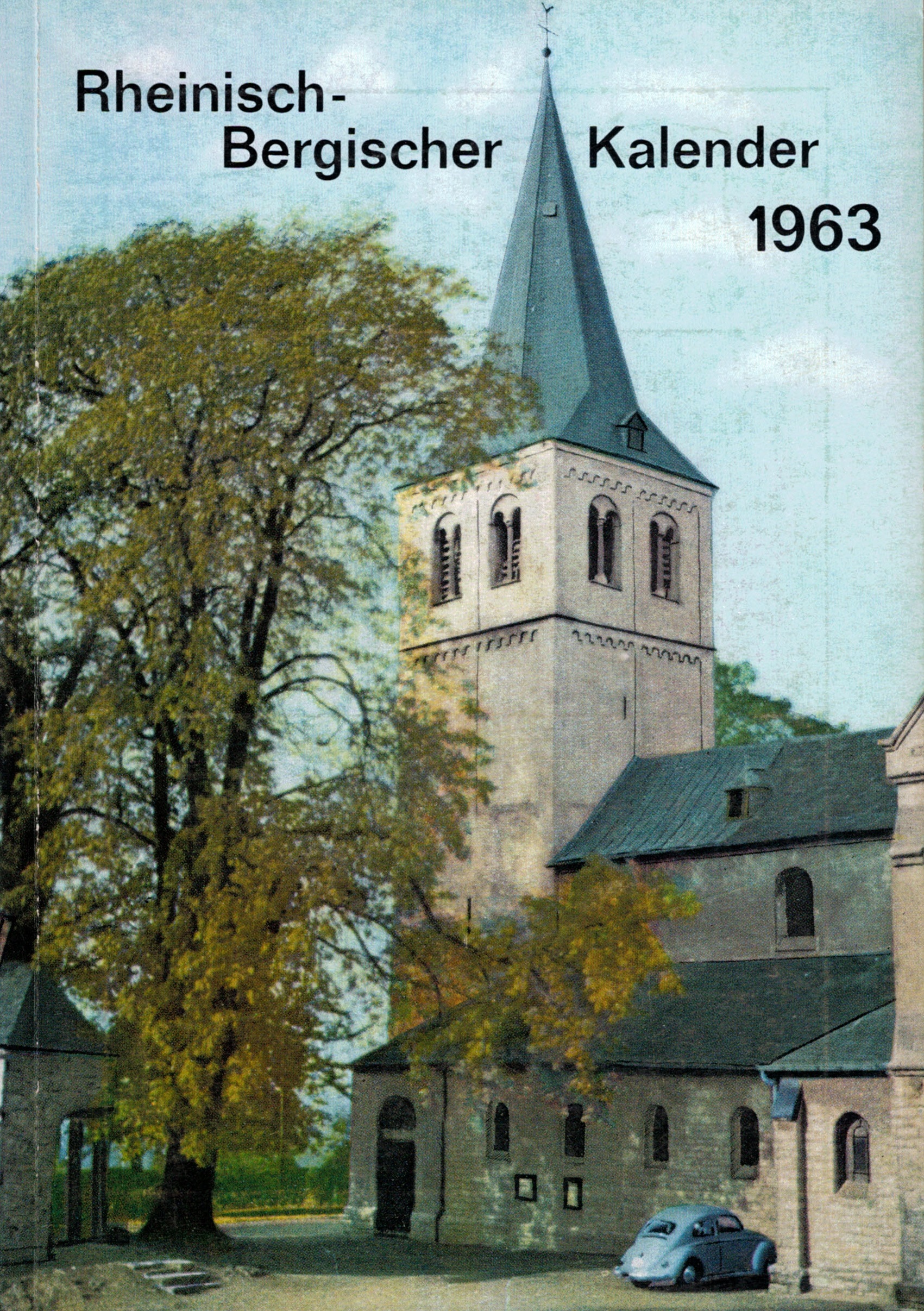 Bergischer Kalender 1963 - Bergischer Geschichtsverein Rhein-Berg e.V.